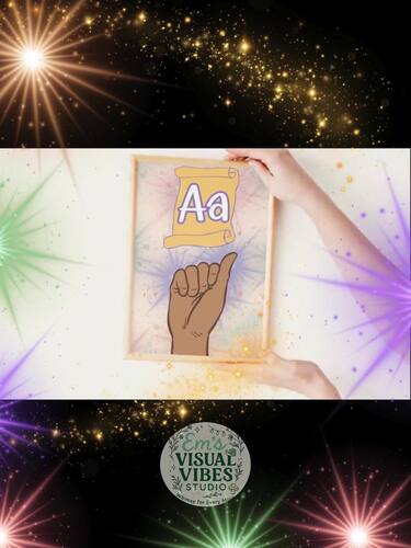 Magic Minds™ ASL Classroom Alphabet Posters | Editable Sign Language ...