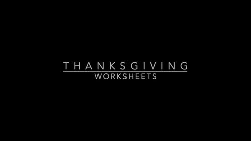 Fun Thanksgiving Literacy / ELA Worksheets - No Prep Printables & Digital