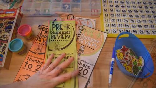 Pre-K Summer Review Activity Books Bundle by Fun Hands-on Learning