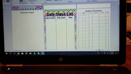 Teacher Planner 2018-2019 Humble ISD - EDITABLE by Miss Watson's Wonderland