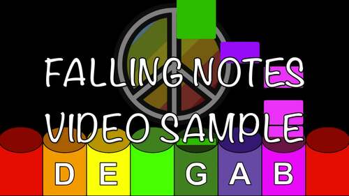 Peace Like A River - Boomwhacker Play Along Video and Sheet Music