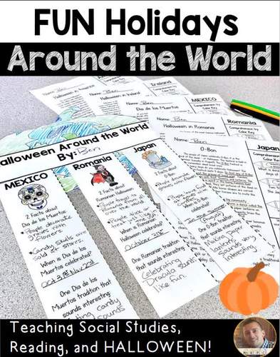 Halloween Around the World & Other Celebrations -Week-Long Study for ...