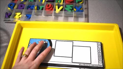Alphabet Build-It Strips by Fun Hands-on Learning | TPT
