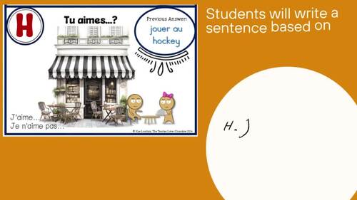 Les Loisirs - Pastimes in French + J'aime & Je n'aime pas- Scavenger ...