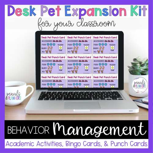 Desk Pets - Expansion Kit by Pencils and Planners | TpT