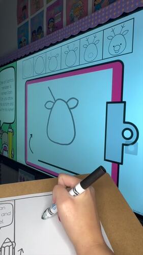 Christmas Animated Drawing & Writing Slides - Digraphs and Blends ...