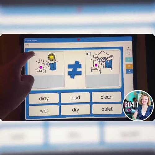 Boom Cards™ | Vocabulary | Opposites in the City | Easy Game | Audio