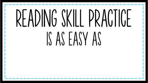 Digital Reading Response Questions for Google Slides - SKILL: MAKE ...