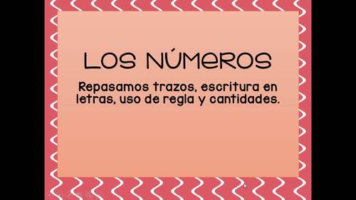 Los Números digital | PowerPoint| Spanish Resources | TpT