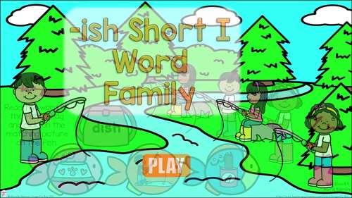 ish Short I Word Family Phonics Digital Game for PowerPoint™ & Google ...