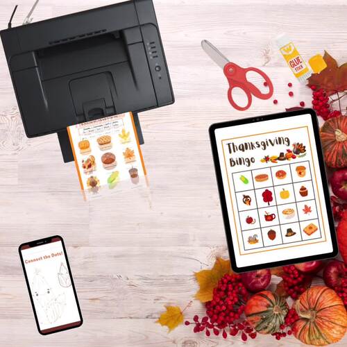 Comprehensive Thanksgiving Activities Bundle |No-Prep Math, Literacy ...