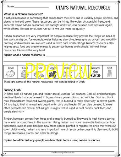 Utah's Natural Resources and Changes Over Time | TPT