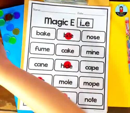 CVCE Word Hunt Worksheet by The Joy in Teaching | TPT