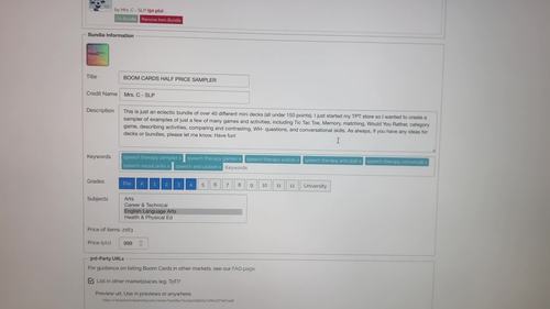 BOOM CARDS: Half Price Sampler (43 Decks, just a taste of some of my ...