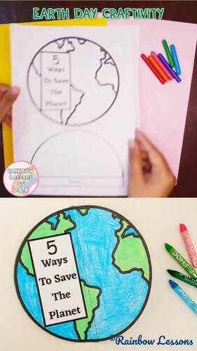 Earth Day Writing Prompts | Earth Day Writing Craft | Earth Day Activities