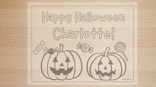 EDITABLE Happy Halloween Coloring Pages | Halloween Activities | TPT