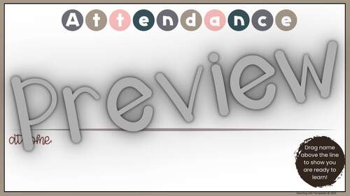 Morning Meeting - Editable - Google Slides - Template Planner-Fall ...