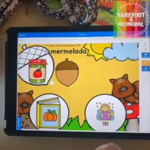 Fall Boom Cards | Rhyming in Spanish | Google Slides | Fall Rhyming ...