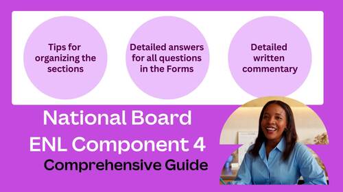 Navigating National Board English as New Language - Component 4 | TPT