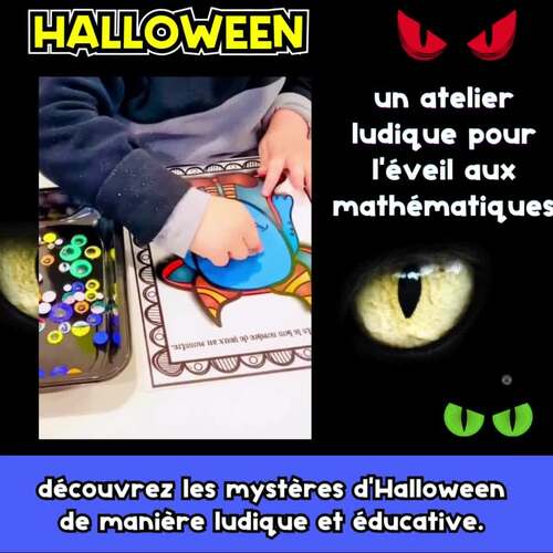 Halloween. Les monstres à plusieurs yeux by Nemoland - Apprentissage ...