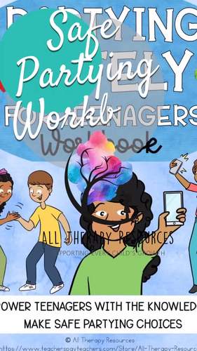 PARTYING SAFELY WORKBOOK for teenagers I Personal Safety | TPT