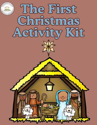 The Christmas Story Mazes| Bible Story Nativity Mazes for Kids | TPT