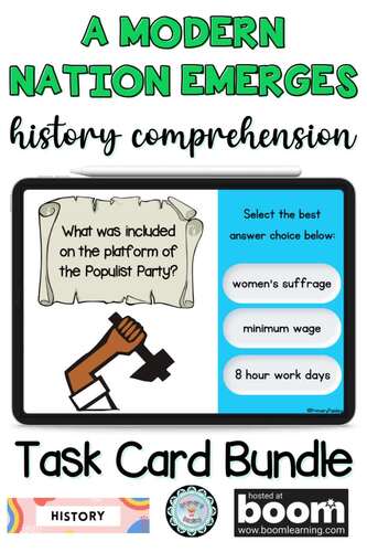 TCi History Alive! Unit 9: A Modern Nation Emerges Boom Cards: Digital ...