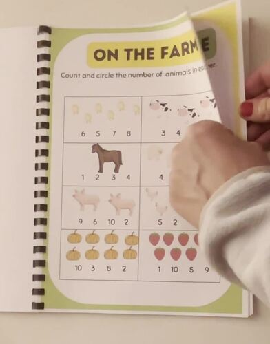 First Maths, Preschool Maths, ages 3+ for kindergarten and homeschooling