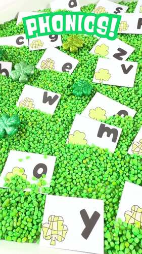 Kindergarten Sensory Bin Activities: March, St. Patrick's Day And Weather