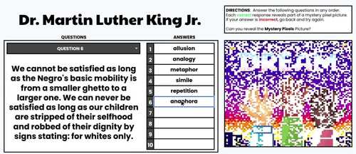 I Have a Dream Speech Rhetorical Devices Dr. Martin Luther King Jr ...