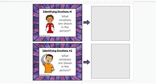Emotions Task Cards - Identifying Feelings, Self-Regulation & Empathy