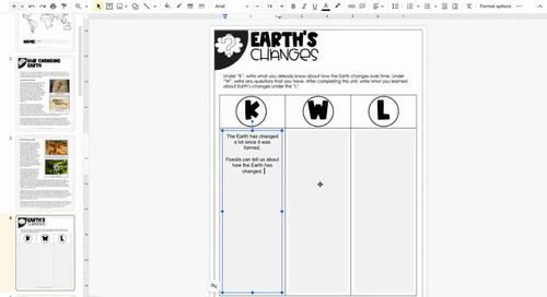Fossils & Earth's Changes | 5-Day Unit for 3rd Grade | 3-LS4-1 Science ...