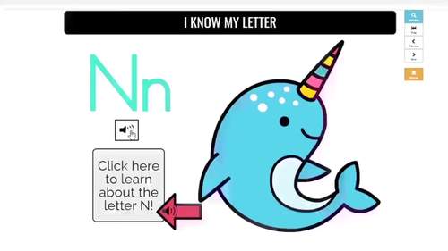 Letter N Activities with Alphabet Boom Cards™ by The Connett Connection