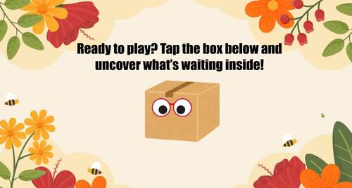 Spring Idioms Figurative Language BLIND BOX Google Slides Editable ...