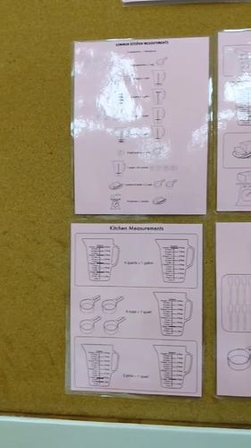 Life Skills Math Measurement For Cooking In FCS Using Cups and Pitchers