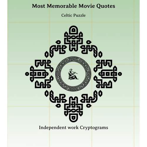 Most Memorable Movie Quotes ii - Independent work Cryptogram Puzzles ...