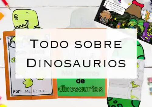 Los dinosaurios | Paleontologos | Dinosaurs in Spanish by Ms Herraiz