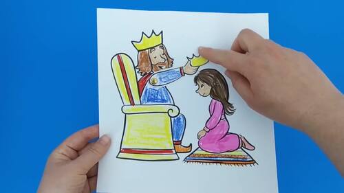 Esther Becomes a Queen Craft | Sunday School Activity | TPT