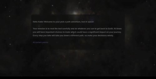 Grade 9-11 Pick A Path Lost in Space Pick Your Own Adventure Digital ...