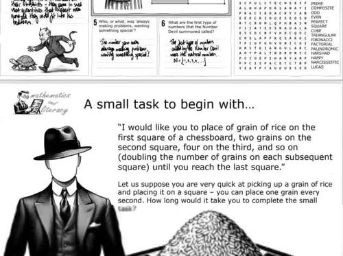 The Number Devil - The Ninth and Tenth Night by Mathematics and Literacy