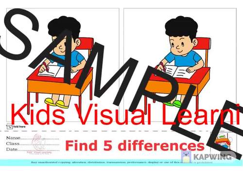 BIG BUNDLE 1: Spot the Differences, speech Therapy, Autism, themes, 300 ...