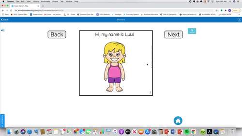 Body Parts & Clothing Interactive Books - Basic Concepts - Boom Cards™