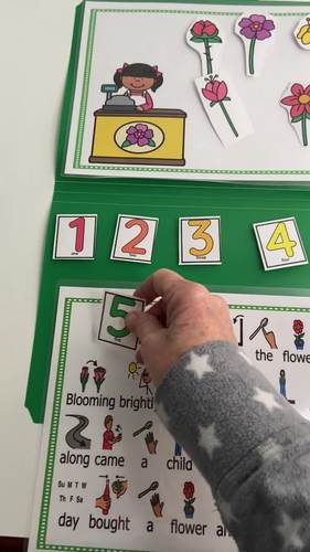 Spring Time Interactive Song Five Flowers Tall Toddler Preschool ...