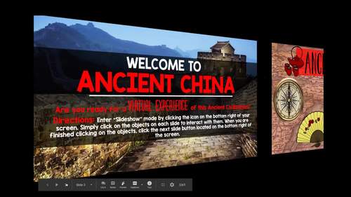 Ancient China Google Classroom Distance Learning | China Google Slides