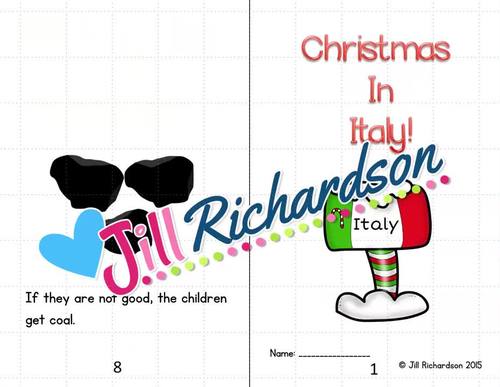 Christmas in Italy Christmas Around The World Book ESL December K 1st ...