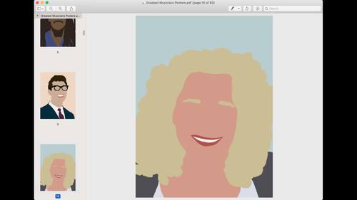 Great Musicians | Posters and Informative Text by musicpluscoffee