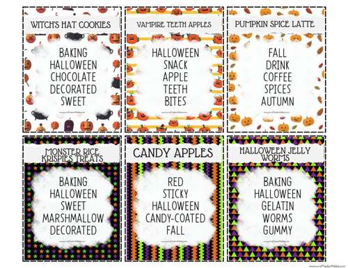 The Ultimate Halloween Taboo Game - 100 Cards | Classroom Game | TPT