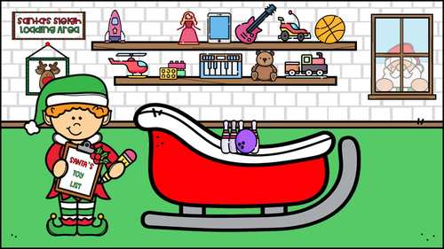 Santa's Sleigh | Interactive Slide Show | Early Intervention | PreK ...