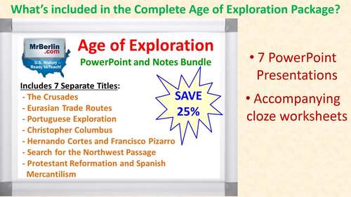 Age of Exploration PowerPoint and Notes Bundle by MrBerlin | TPT