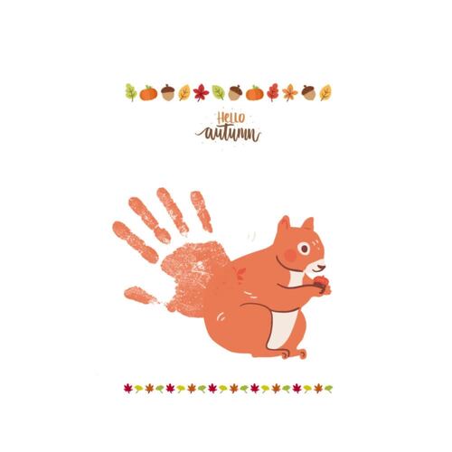 Autumn Keepsake Handprint Crafts | Fall Bulletin Board Ideas for Early ...
